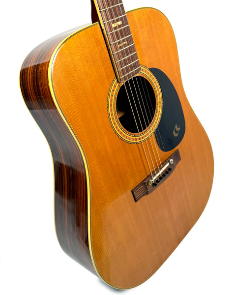 Aria Model 6810 Dreadnought Natural MIJ 1970's – L'instrumenterie