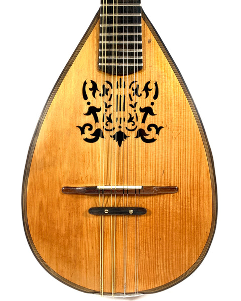 Mandoline Plate Rosace Artistique 1910's – L'instrumenterie