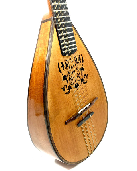 Mandoline Plate Rosace Artistique 1910's – L'instrumenterie