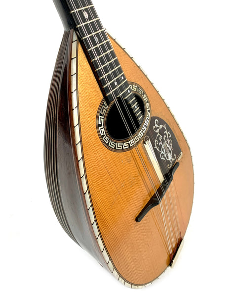 Mandoline de Concert Emanuele Egildo N°307 de 1905 – L'instrumenterie